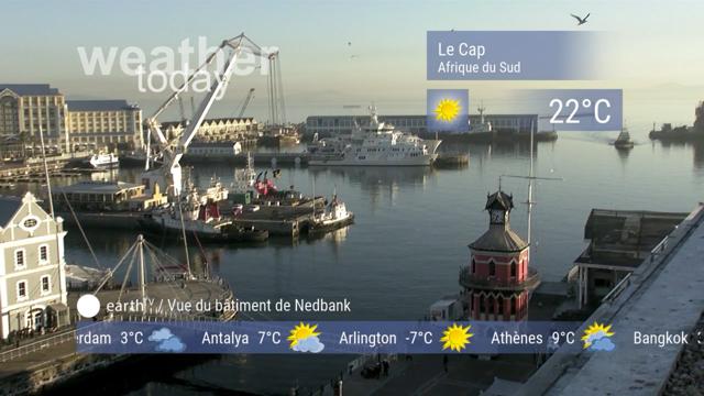 Weather Today - Standard (French) | earthTV